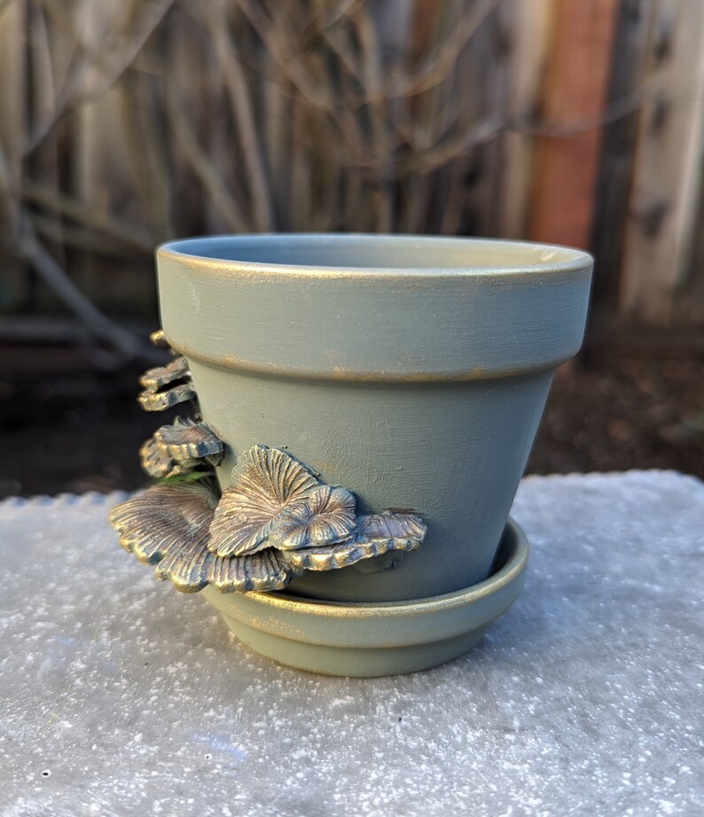 Decorated Flower Pot Ready to Ship, Succulent Pot, Floral Planter ...