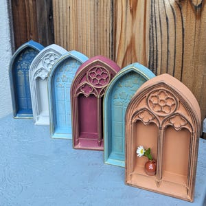 Handmade Concrete Window Wall Art – Freestanding or Hanging ...
