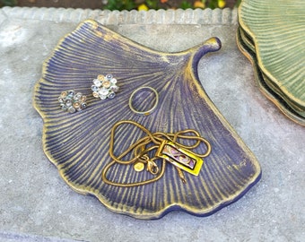 Checkered Catch All Trinket Tray for Keys, Handmade Ceramic Tray for ...