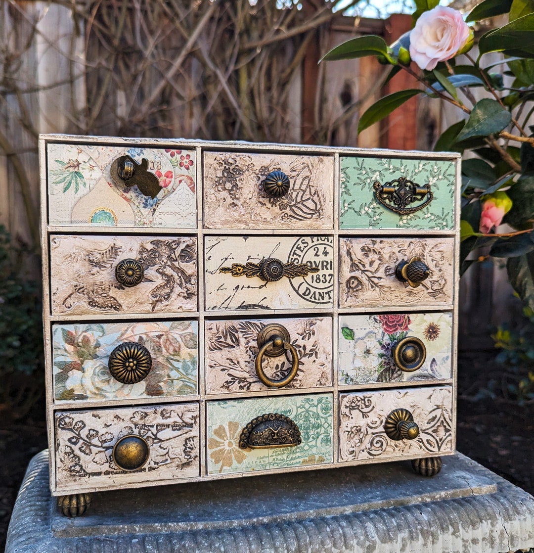 Women Vanity Jewelry Chest, Apothecary Cabinet, Jewelry Armoire ...