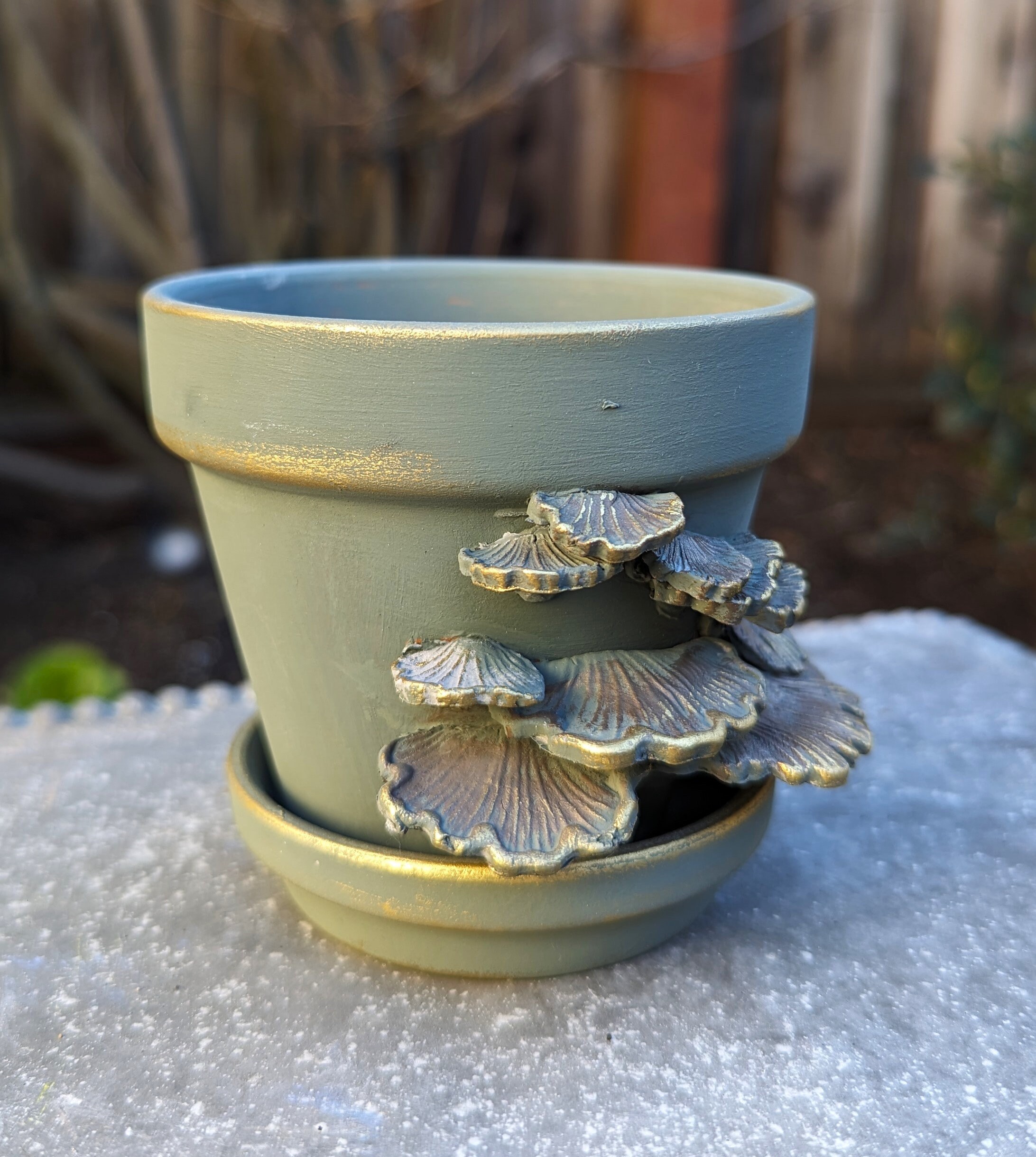 Decorated Flower Pot Ready to Ship, Succulent Pot, Floral Planter ...