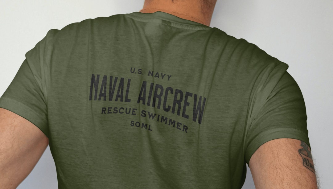 Navy Rescue Swimmer Shirt | Naval Aircrew Shirt | Navy Shirt ...