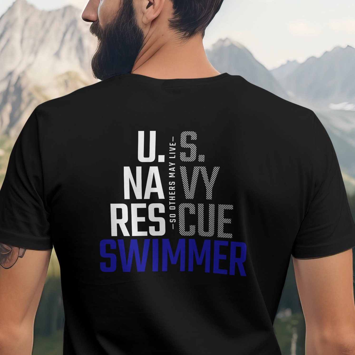 Custom Navy Rescue Swimmer Shirt Navy Aircrew Tee Naval Aircrewman - Etsy