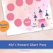 Kids Reward Chart Pony. Toddler Reward. Chores Chart. Pony Reward Chart ...
