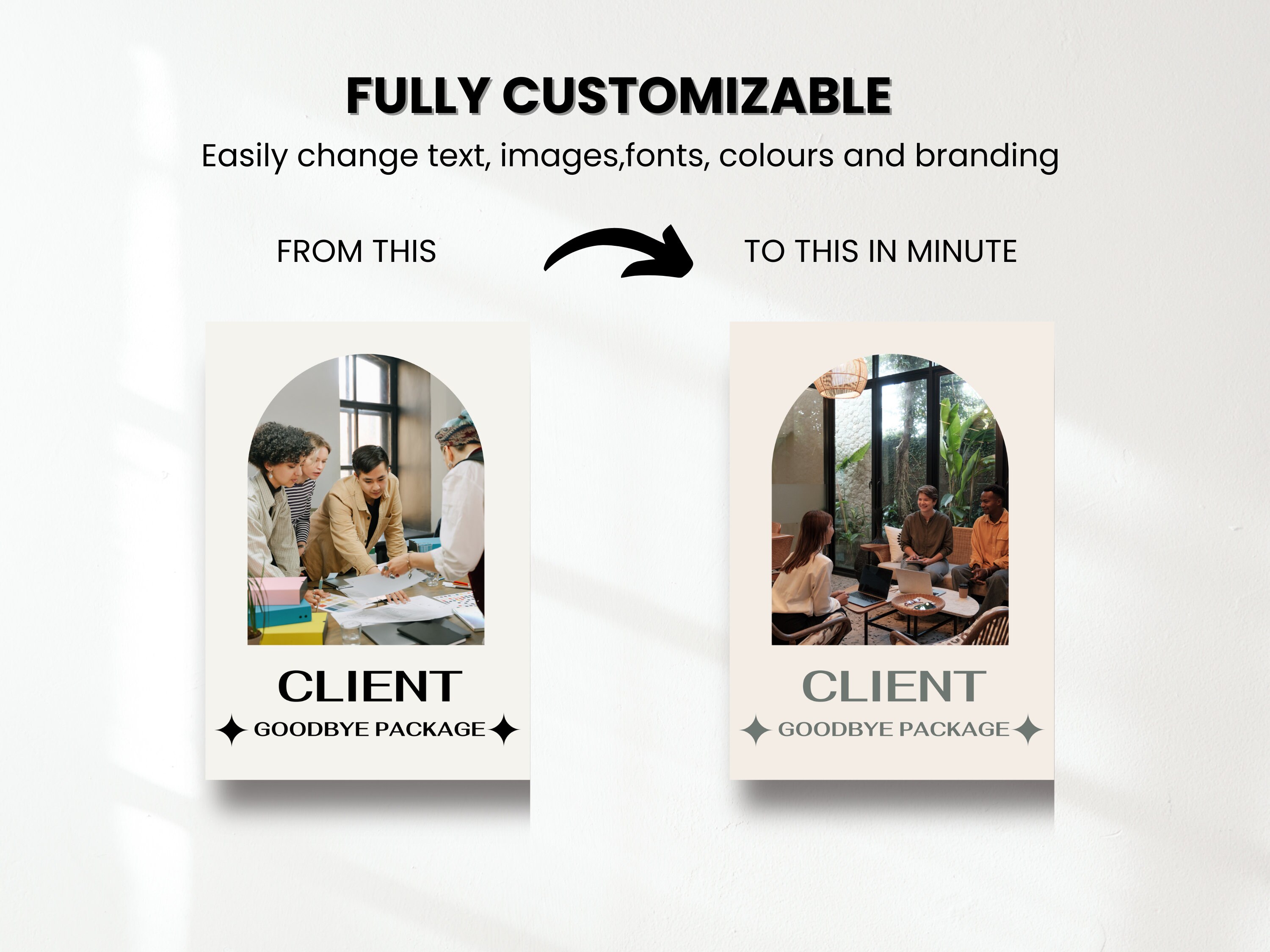 Client Offboarding Packet Template Client Goodbye Packet Client ...