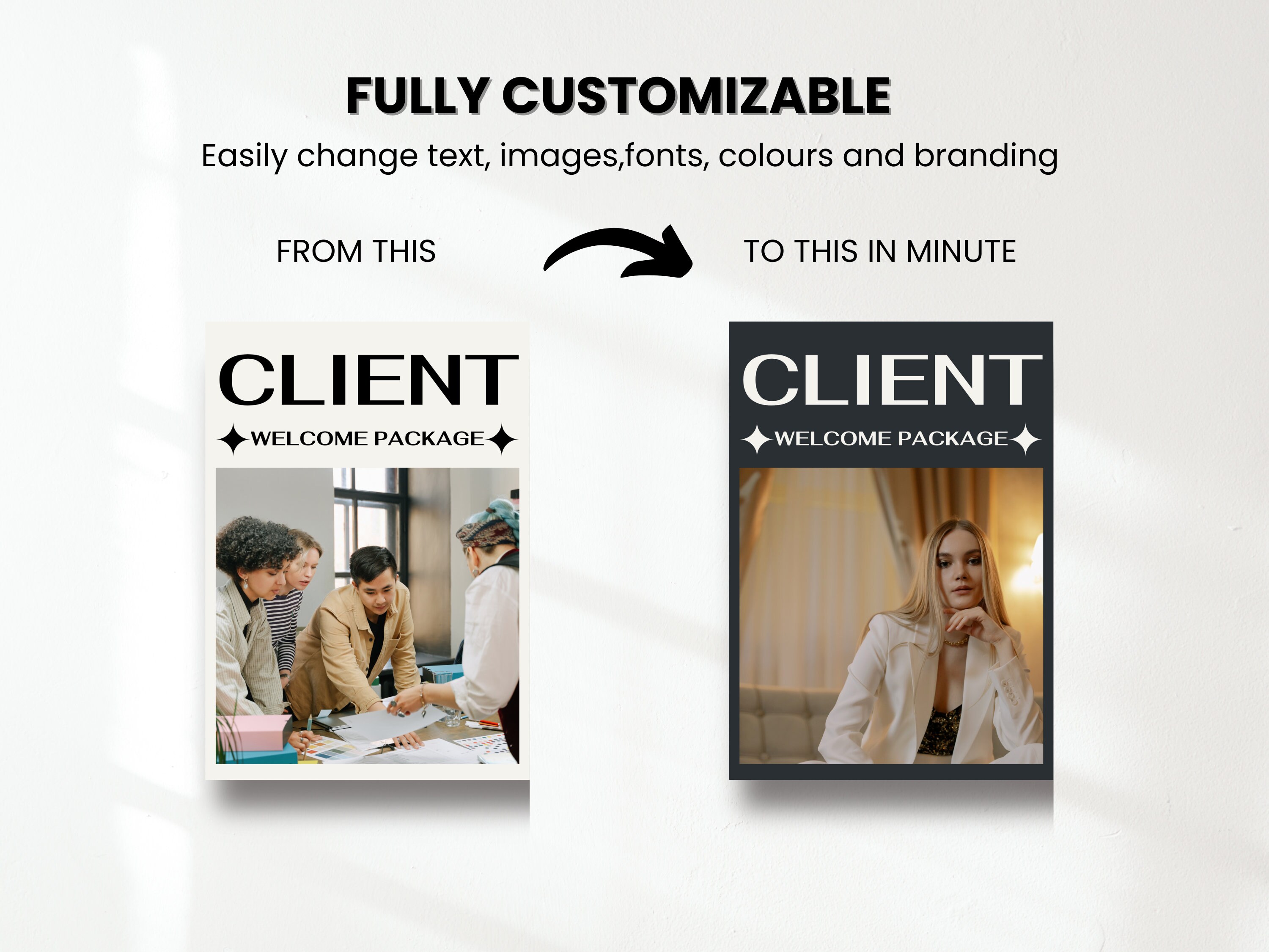 New Client Welcome Packet Welcome Packet Template Service & Pricing ...