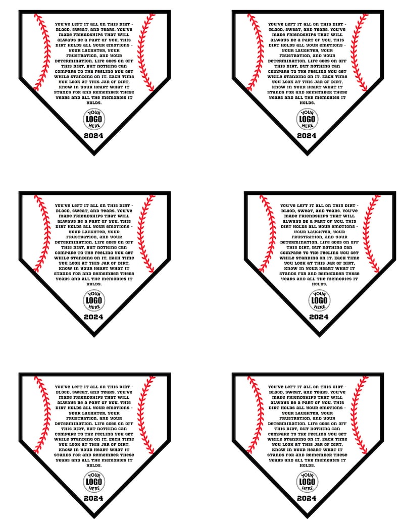 On This Field Baseball Softball Graduation Gifts, Printable ...