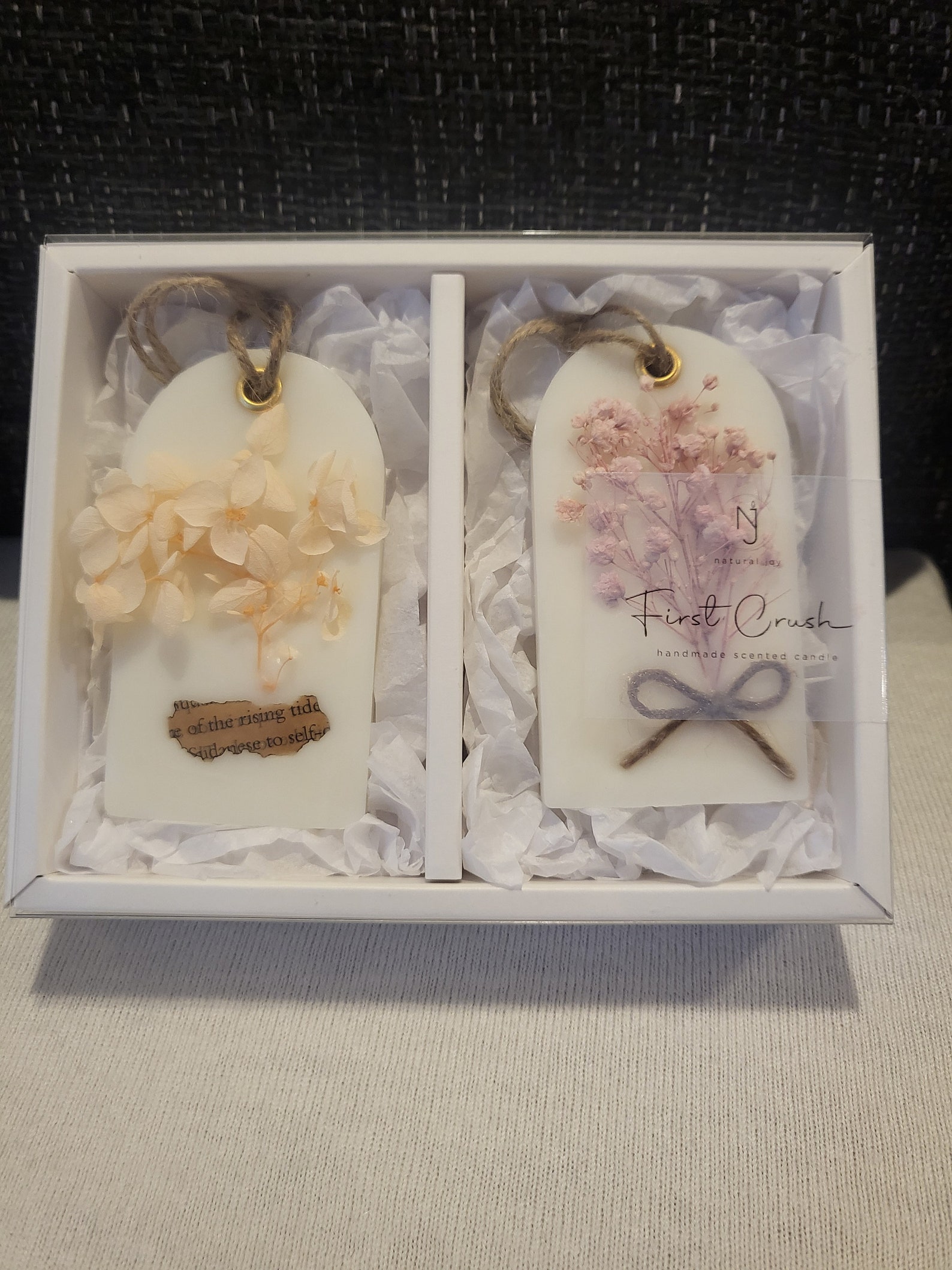 Vintage Style Design, Scented Soy Wax Tablet, Wedding Gift Favors, Home ...