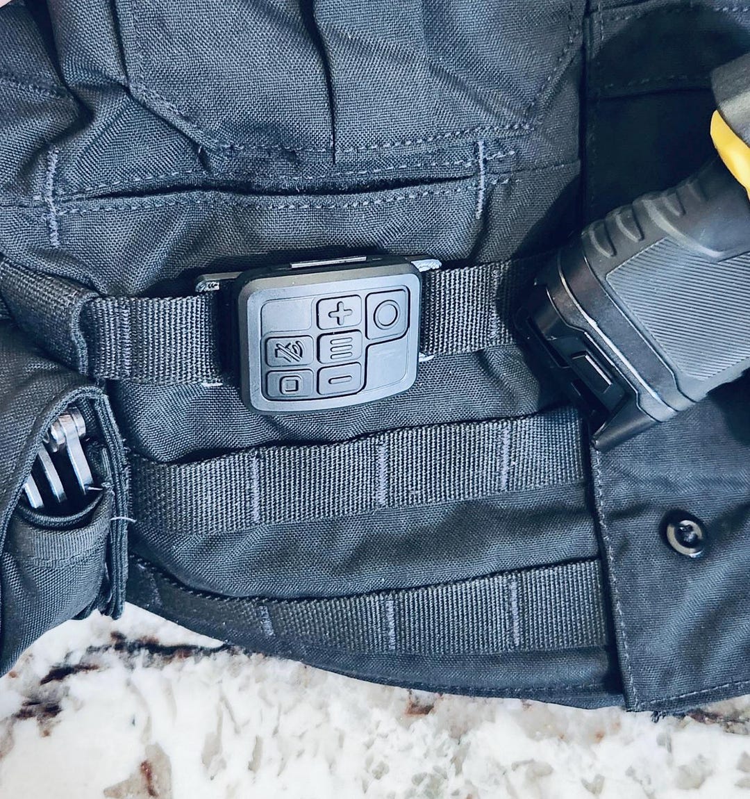 Bodyworn Camera Remote Holster; MOLLE Gear Attachment for V2 Remotes - Etsy