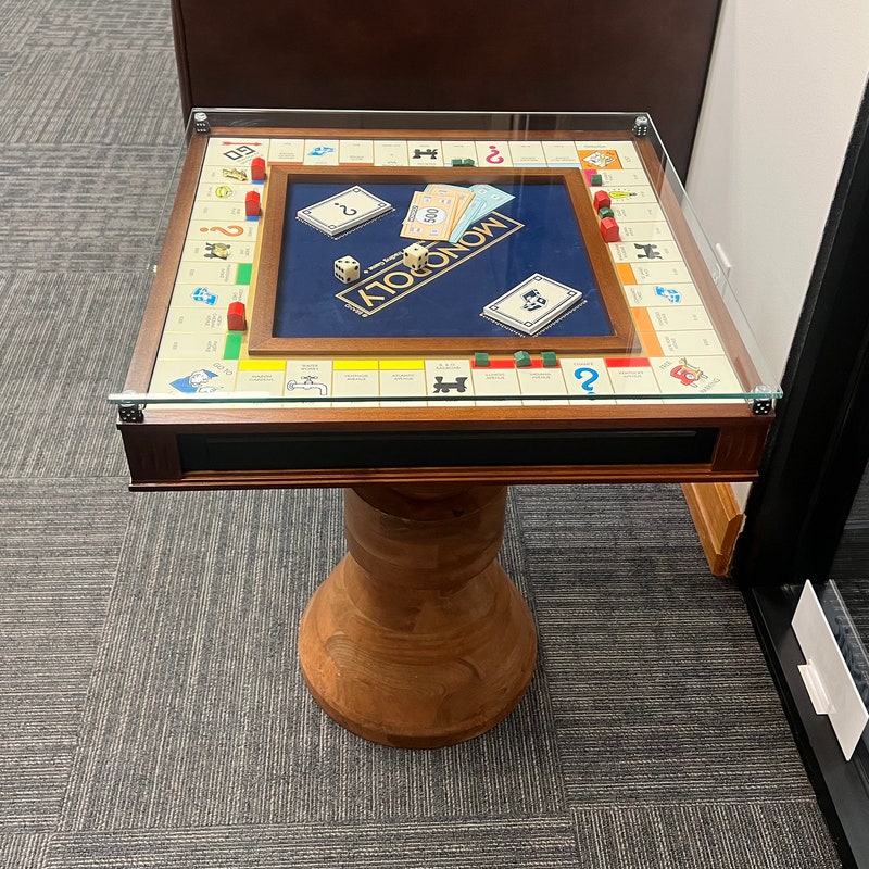 Square Game Table - Etsy