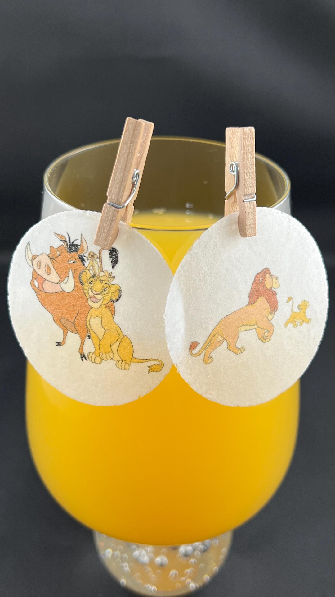 Disney Edible Cocktail Toppers - Etsy