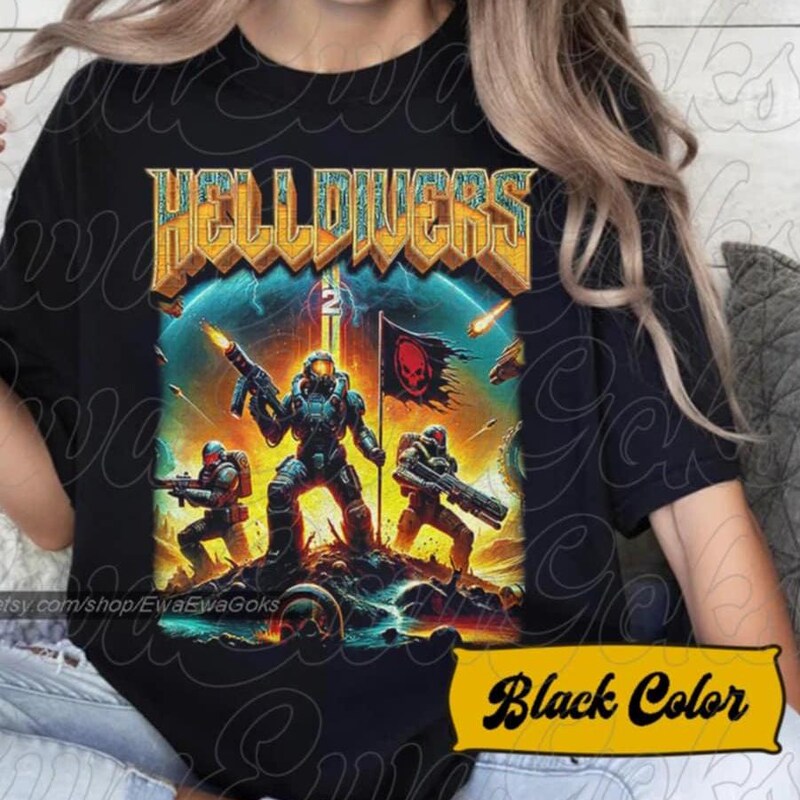 Helldivers Merch - Etsy