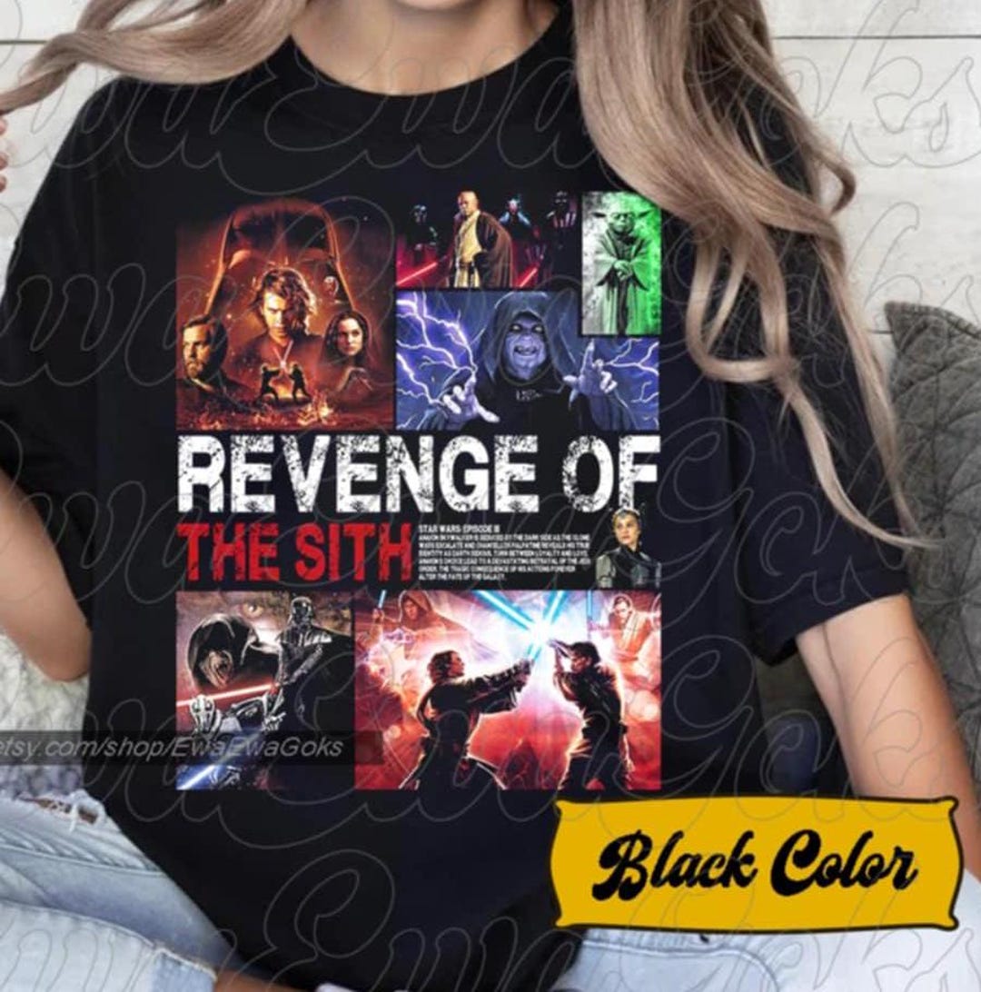Limited Revenge of the Sith T-shirt, Anakin Skywalker Tee, Darth Vader ...