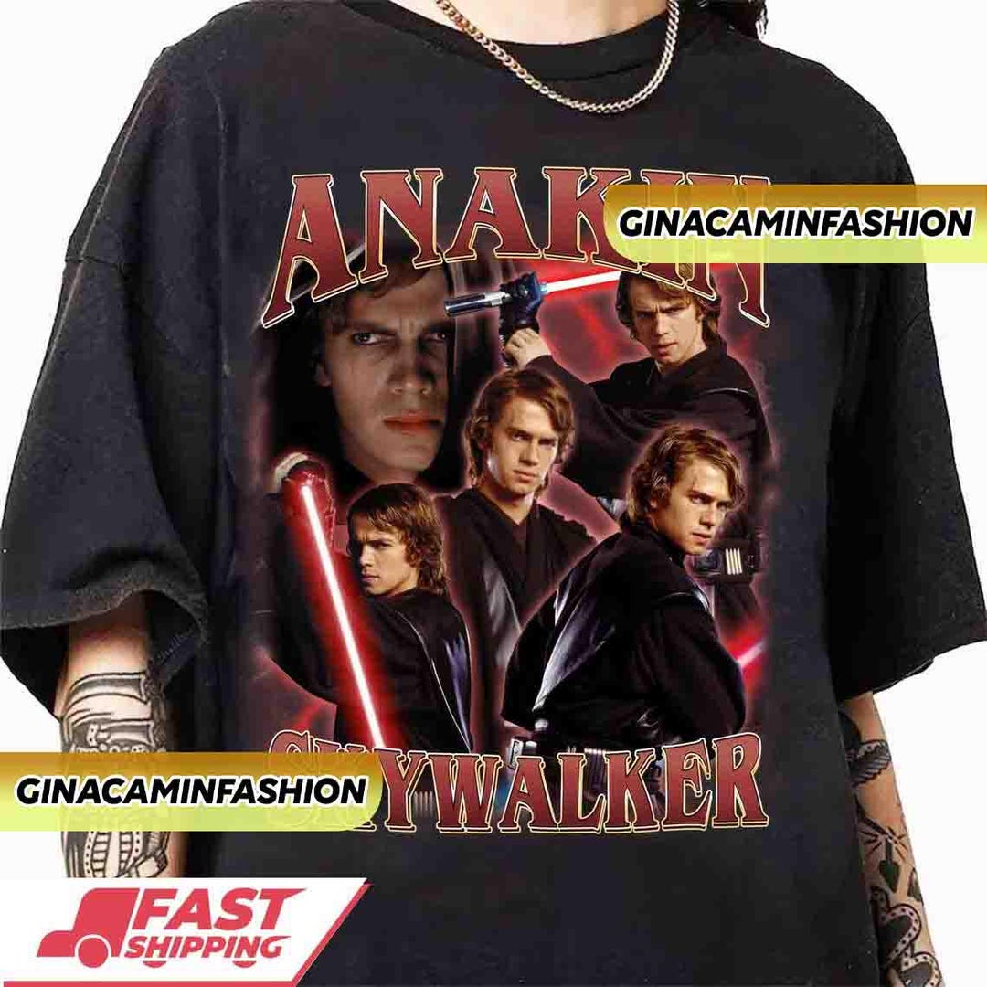 Anakin Skywalker Shirt | Anakin Skywalker Vintage 90' Shirt | Anakin ...