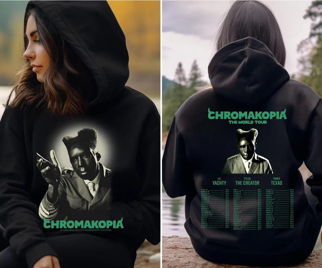 Tyler the Creator Chromakopia T-shirt, Tyler the Creator Chromakopia ...