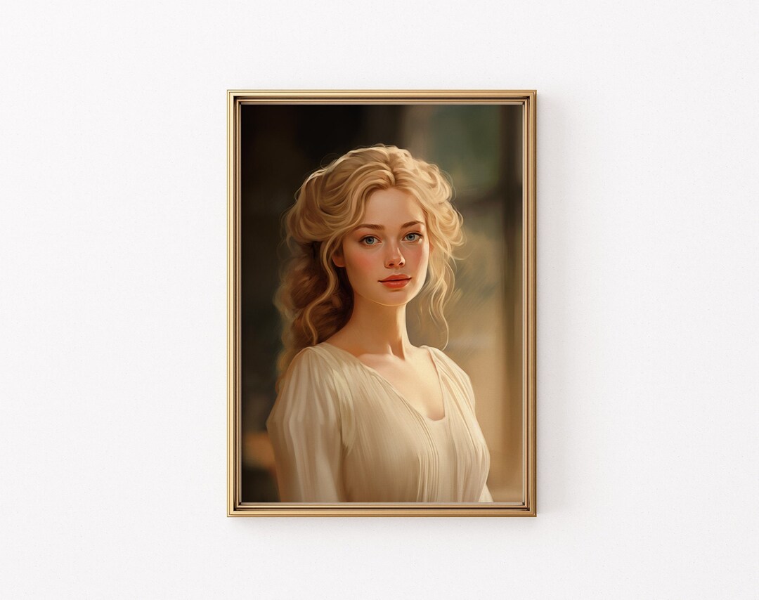 Jane Bennet Portrait-pride and Prejudice-book Gifts-poster Printables ...
