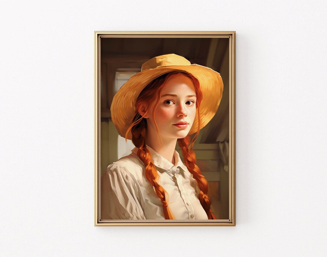 Anne of Green Gables-anne Shirley-book Gifts-poster Printables-classic ...