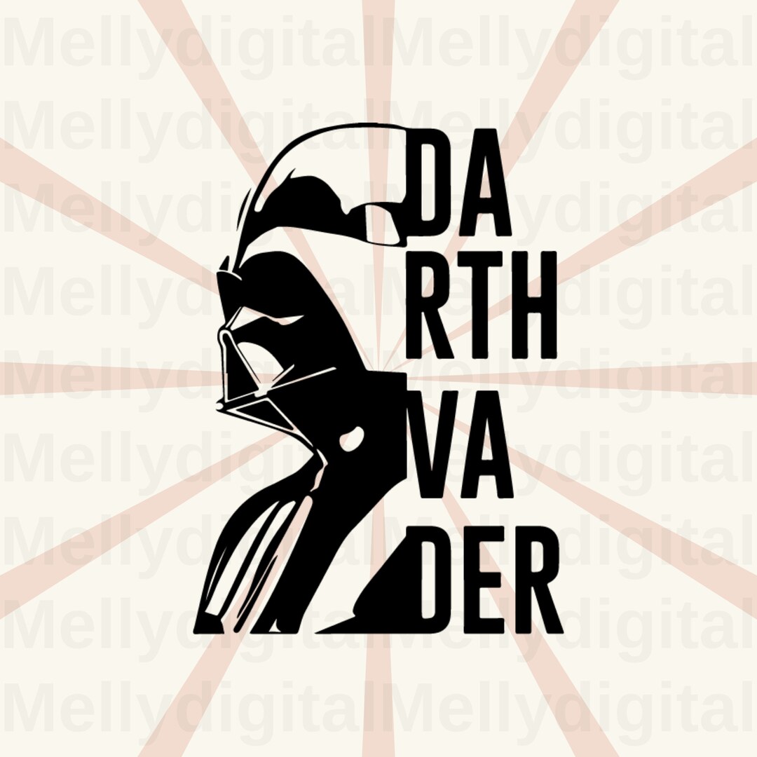 Darth Vader Svg, Star Wars Svg, Vinyl Cut File, Svg, Pdf, Jpg, Png, Ai ...