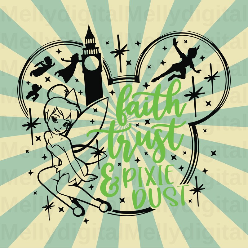 Pixie Dust Svg - Etsy