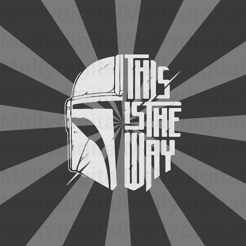 This is Way Svg, Mandolorian Svg, Baby Yoda Svg, Mando Svg, Star Wars ...