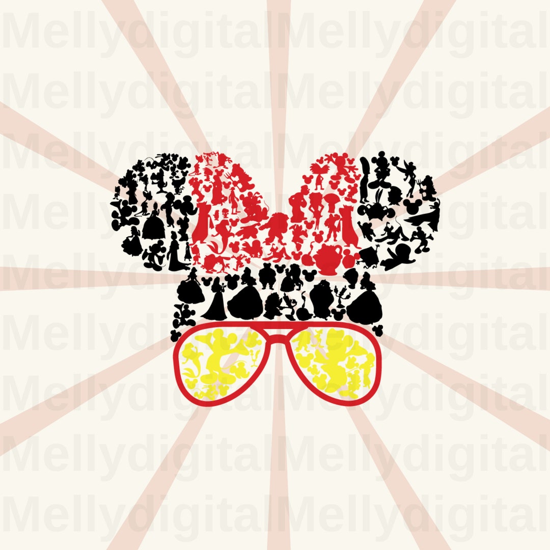 Mouse Aviator Svg, Vinyl Cut File, Svg, Pdf, Jpg, Png, Ai Printable ...