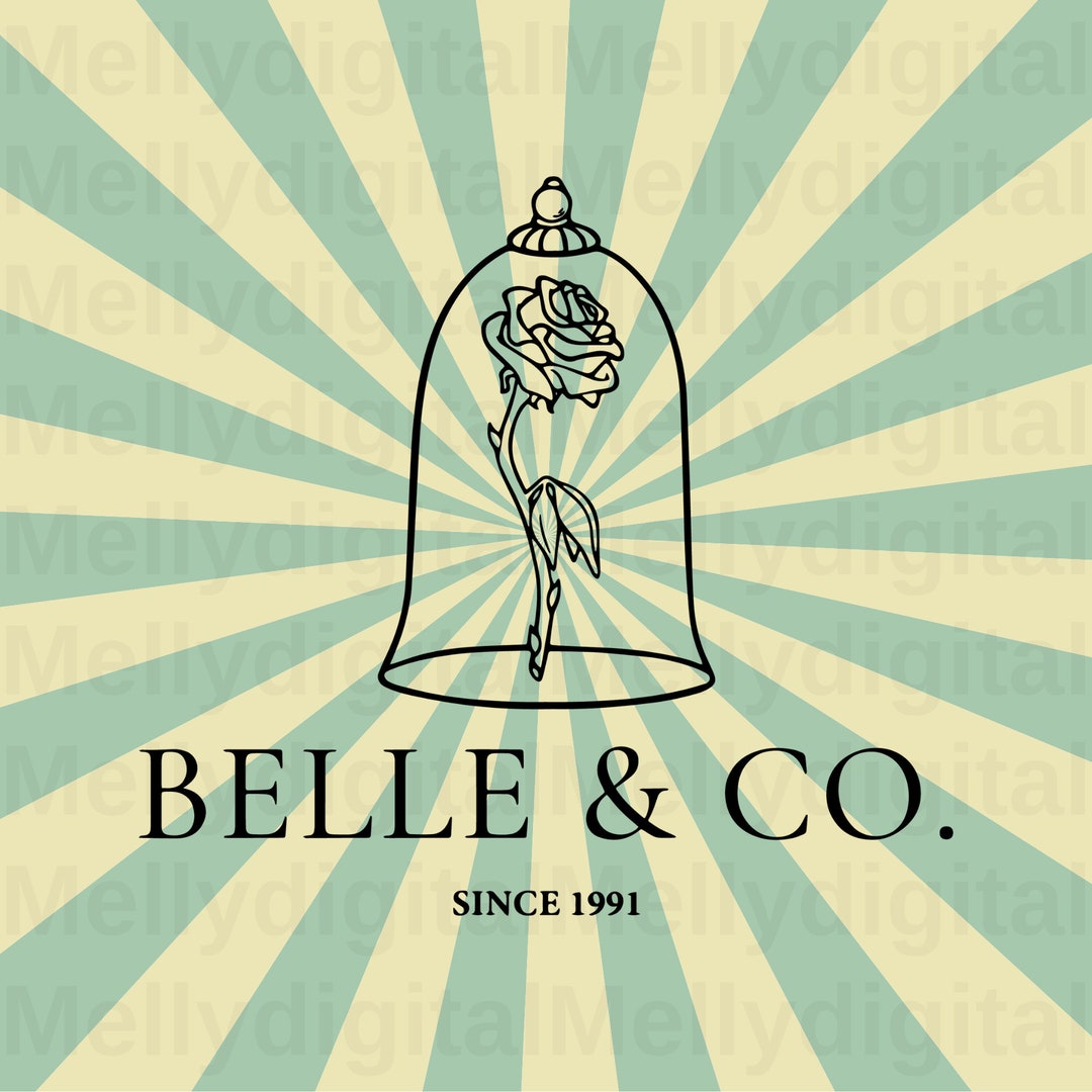 Belle & Co Svg, Belle Svg, Beauty and Beast Svg, Vinyl Cut File, Svg ...