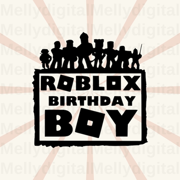 Roblox Birthday File - Etsy