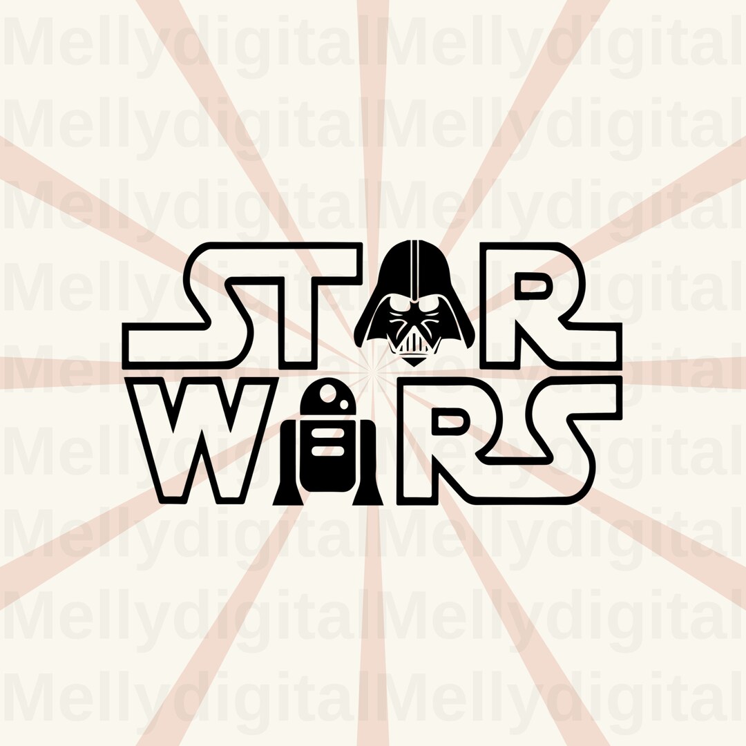 Star wars svg, droid svg, darth vader svg, arquivo de corte de vinil ...