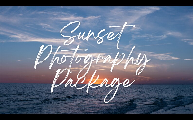 Sunset Photography Package Sunset Aesthetic Photos Wallpaper ...