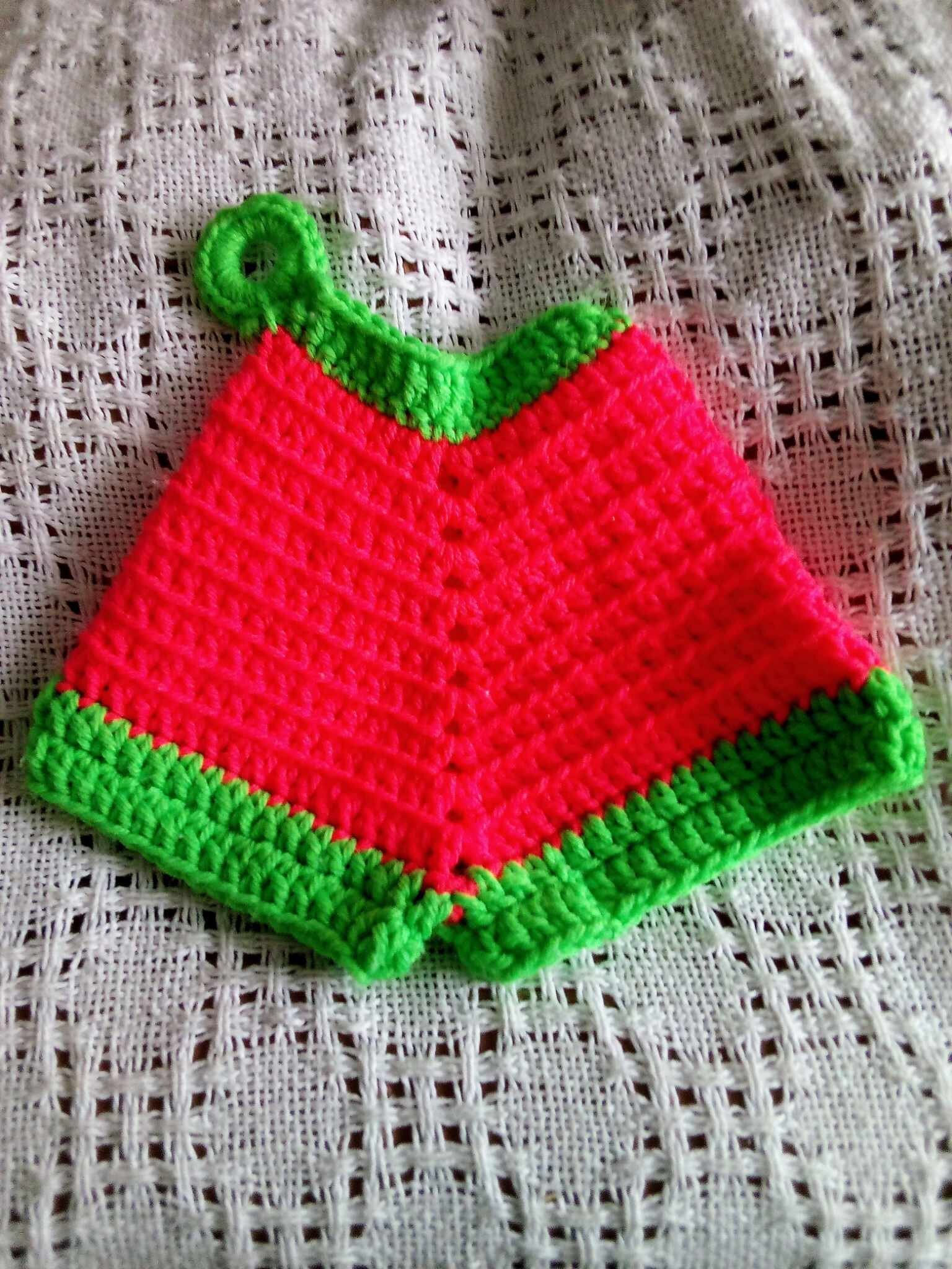 Hot Pink and Lime Green Hot Pad Set - Etsy