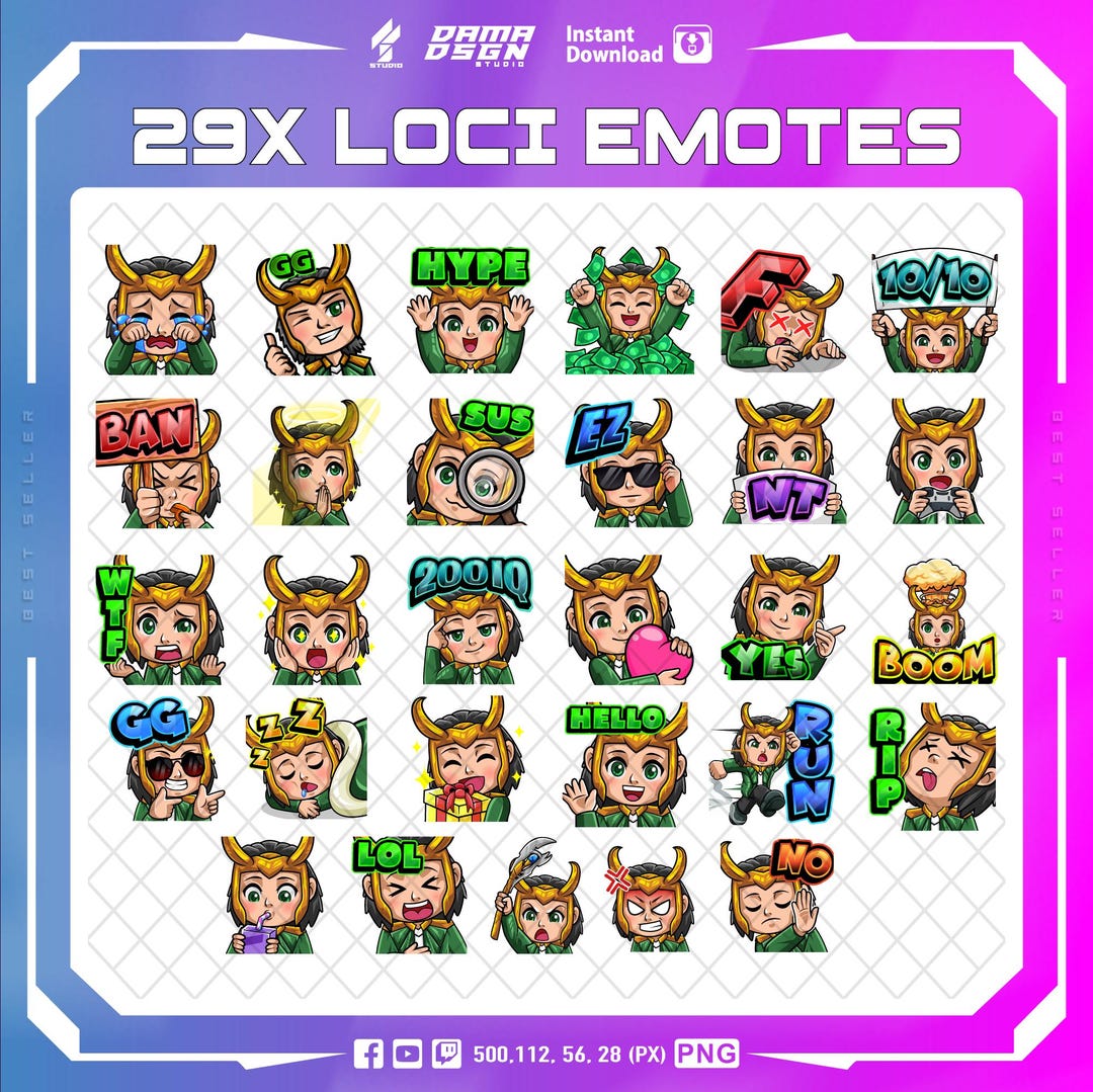 29x Mischief King Meme Emotes | Fun Cheeky Reaction Pack for Twitch ...