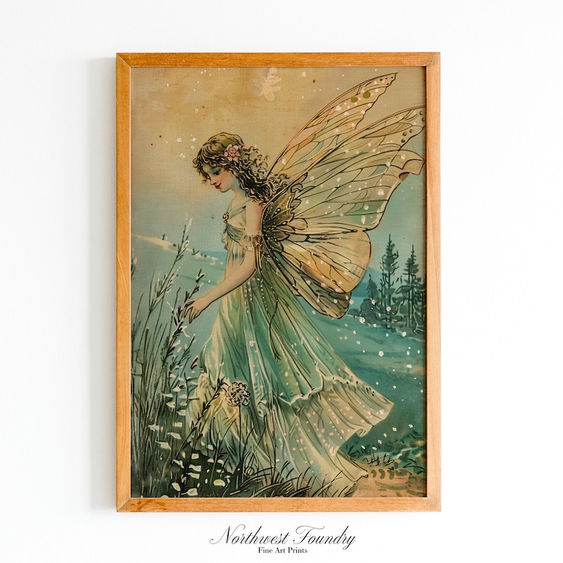 Fairy Postcard - Etsy