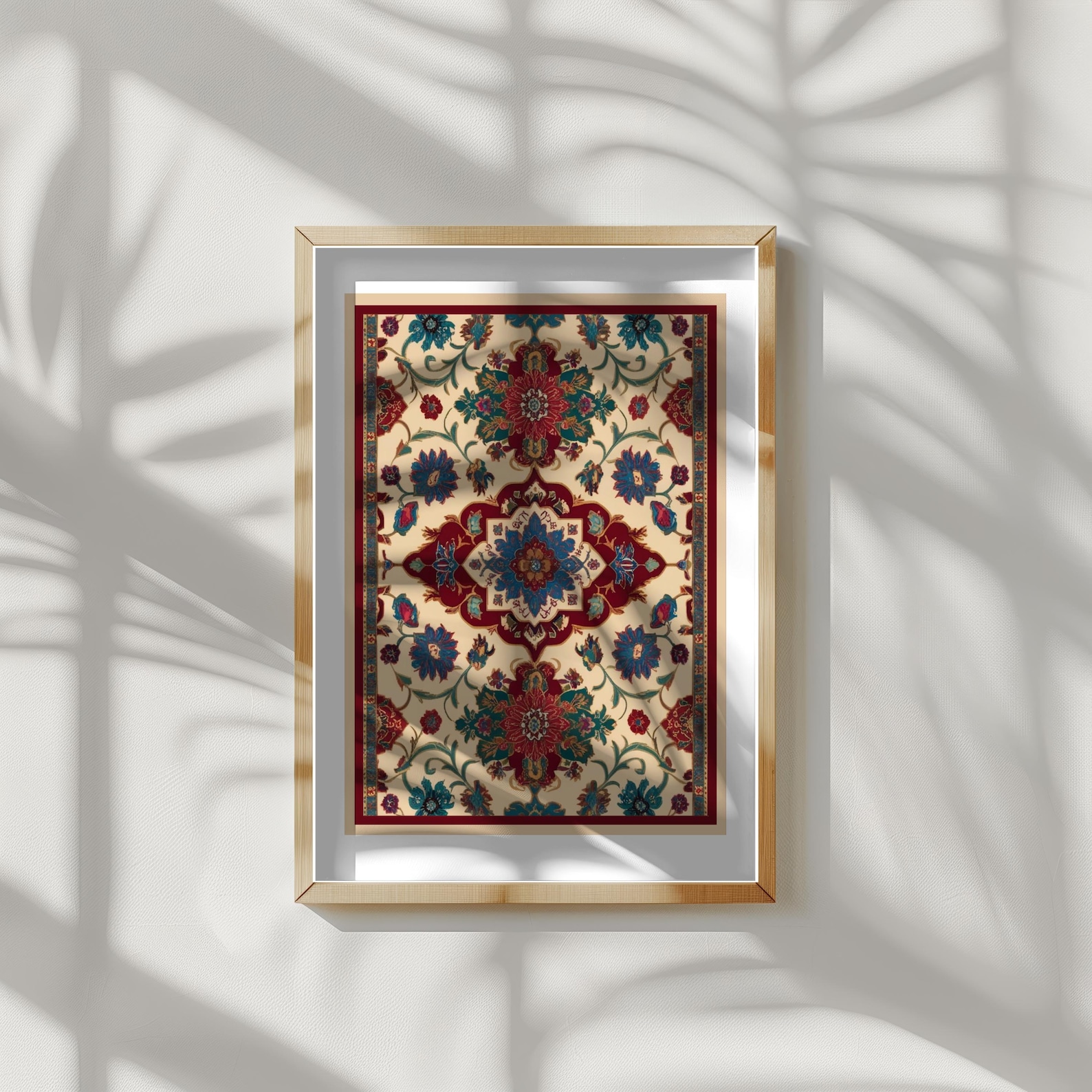 Traditional Turkish Ottoman Kilim Wall Art | Digital Download | Boho ...