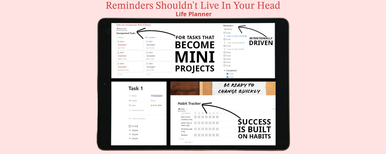 Notion Template Intentionally Powerful Life Planner Organize Your Life ...