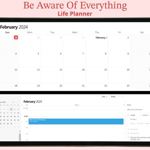 Notion Template | Intentionally Powerful | Life Planner | Organize Your ...
