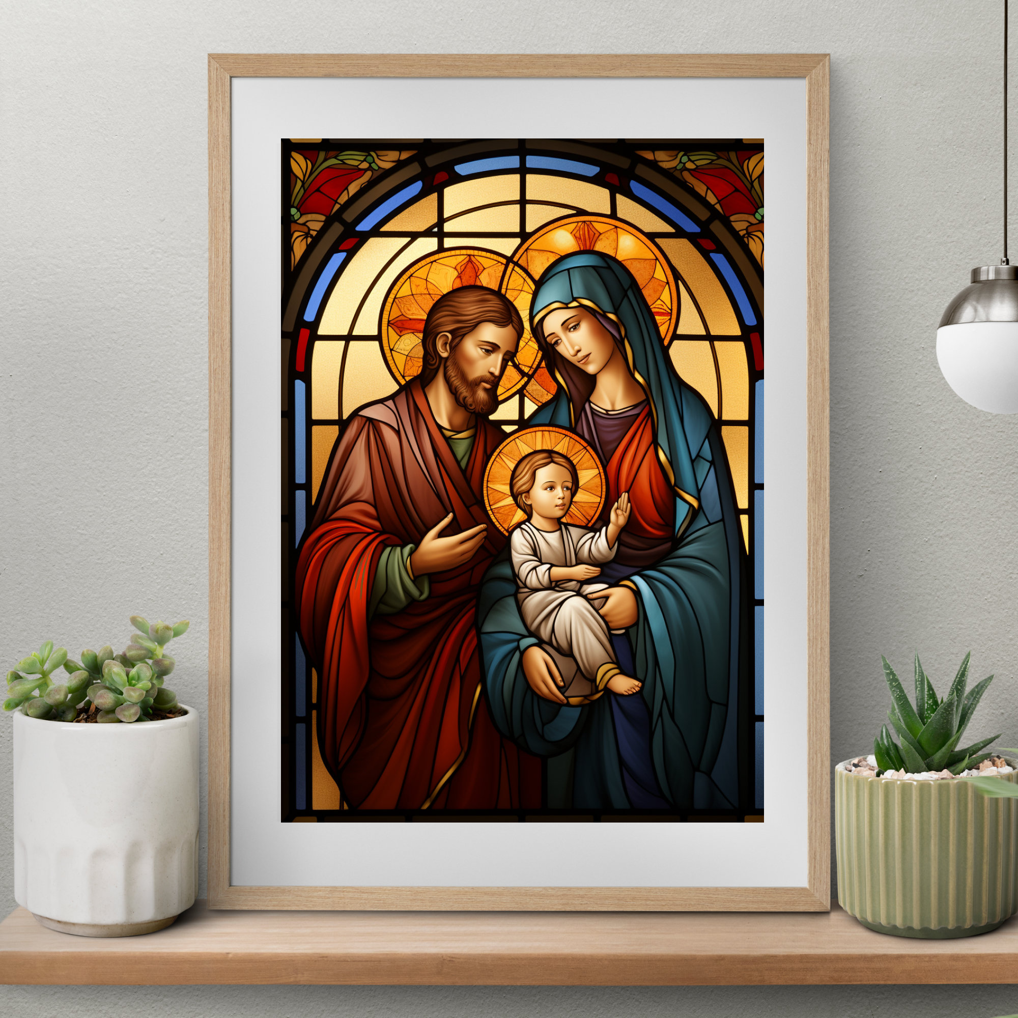 Traditional Catholic Art, Holy Family, Renaissance Art Print, Holy ...