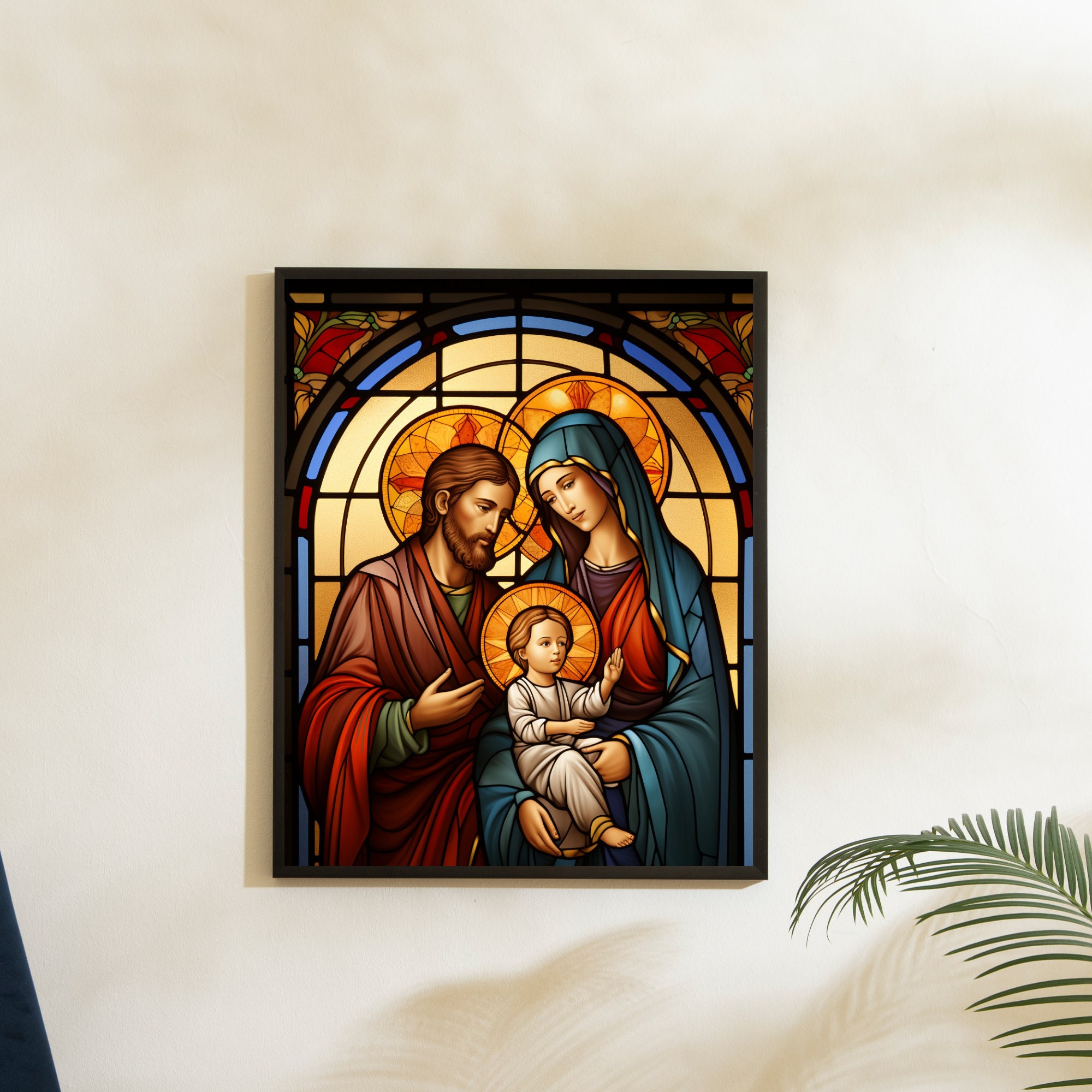 Traditional Catholic Art, Holy Family, Renaissance Art Print, Holy ...