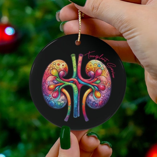 Kidney Transplant Survivor Christmas Ornament - Etsy