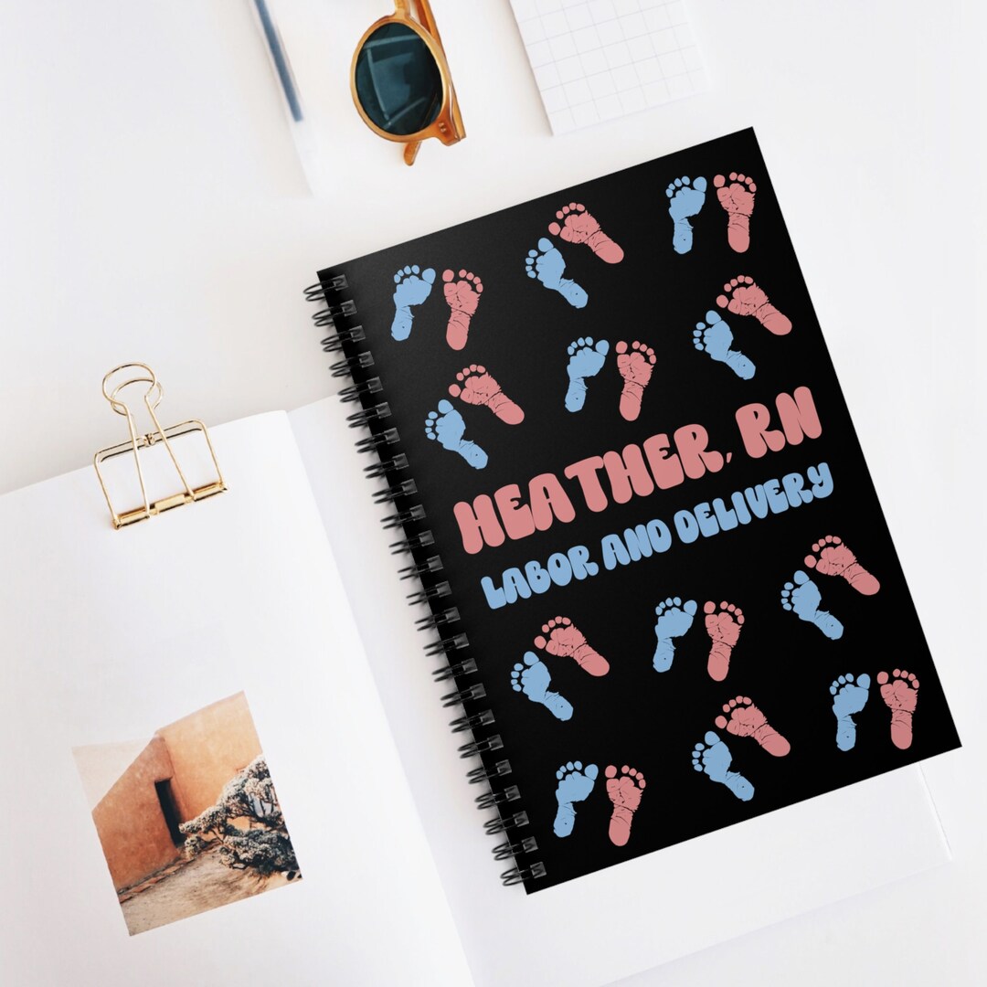 Personalized Labor and Delivery Nurse Gift, Nurse Notebook, Labor Nurse ...