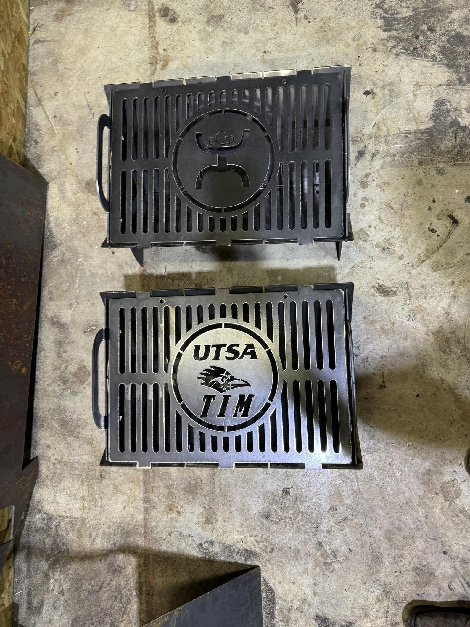 Custom Metal Puzzle Piece BBQ Pit - Etsy