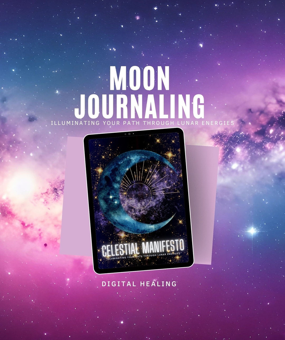 Celestial Manifesto Lunar Phase Journal Moon Manifesting manifesting ...