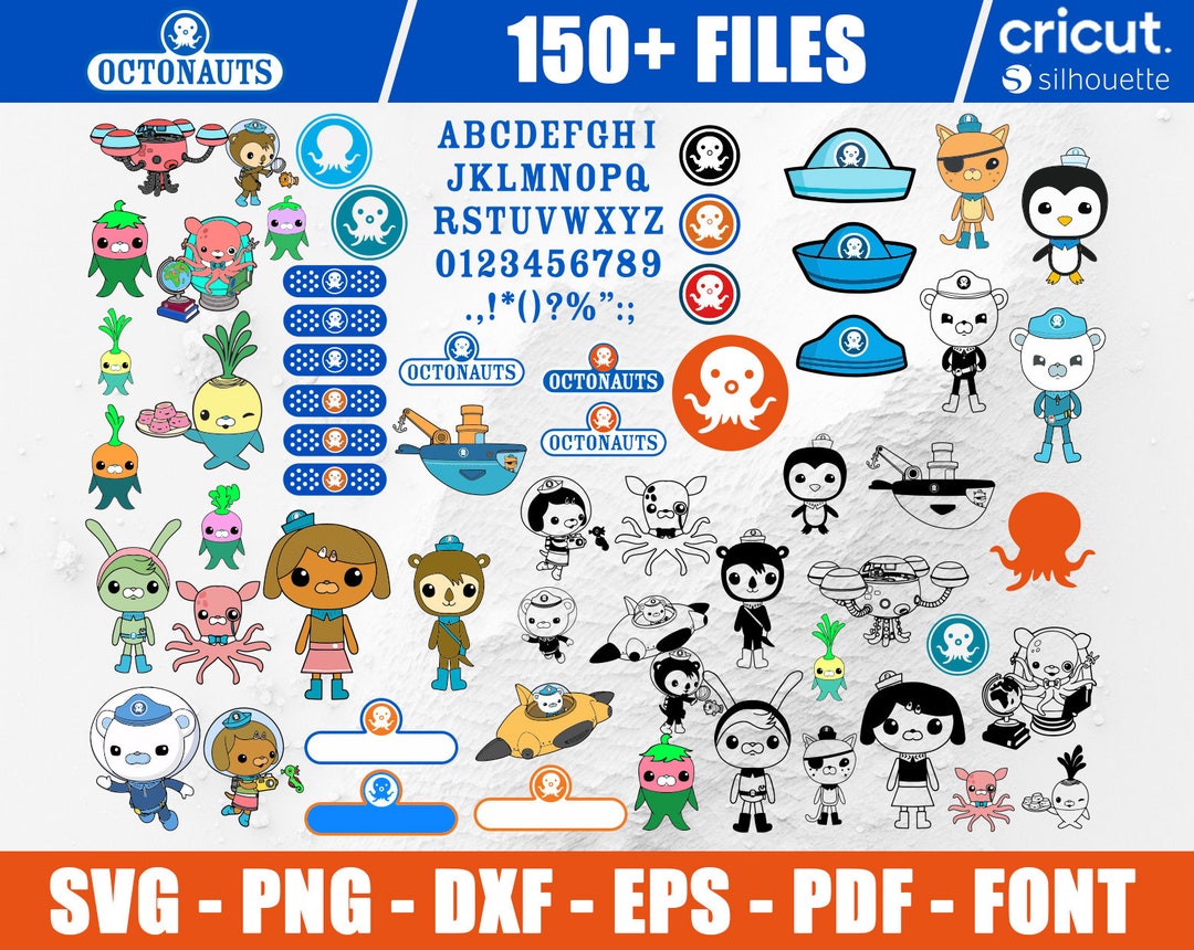 Octanauts Svg Mega , High Quality Octanauts Png, Octanauts Birthday Svg ...