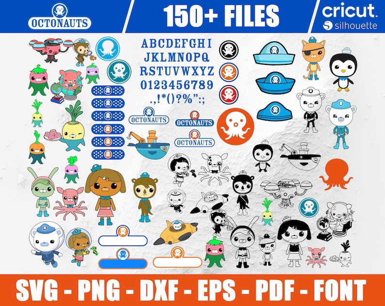 Octanauts Svg Mega , High Quality Octanauts Png, Octanauts Birthday Svg ...