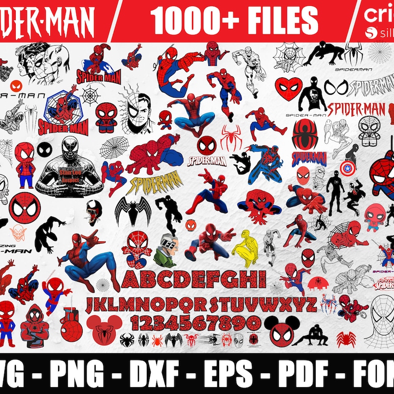 Spiderman Svg - Etsy