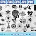 Weed Bundle, 700 Files, Svg, Png, Jpg, Pdf, Dxf, Eps, Ai Formats, Weed ...