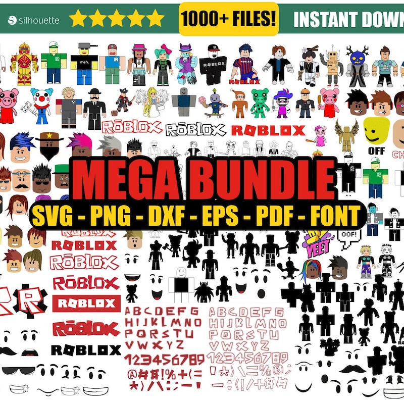 Roblox Characters Png - Etsy