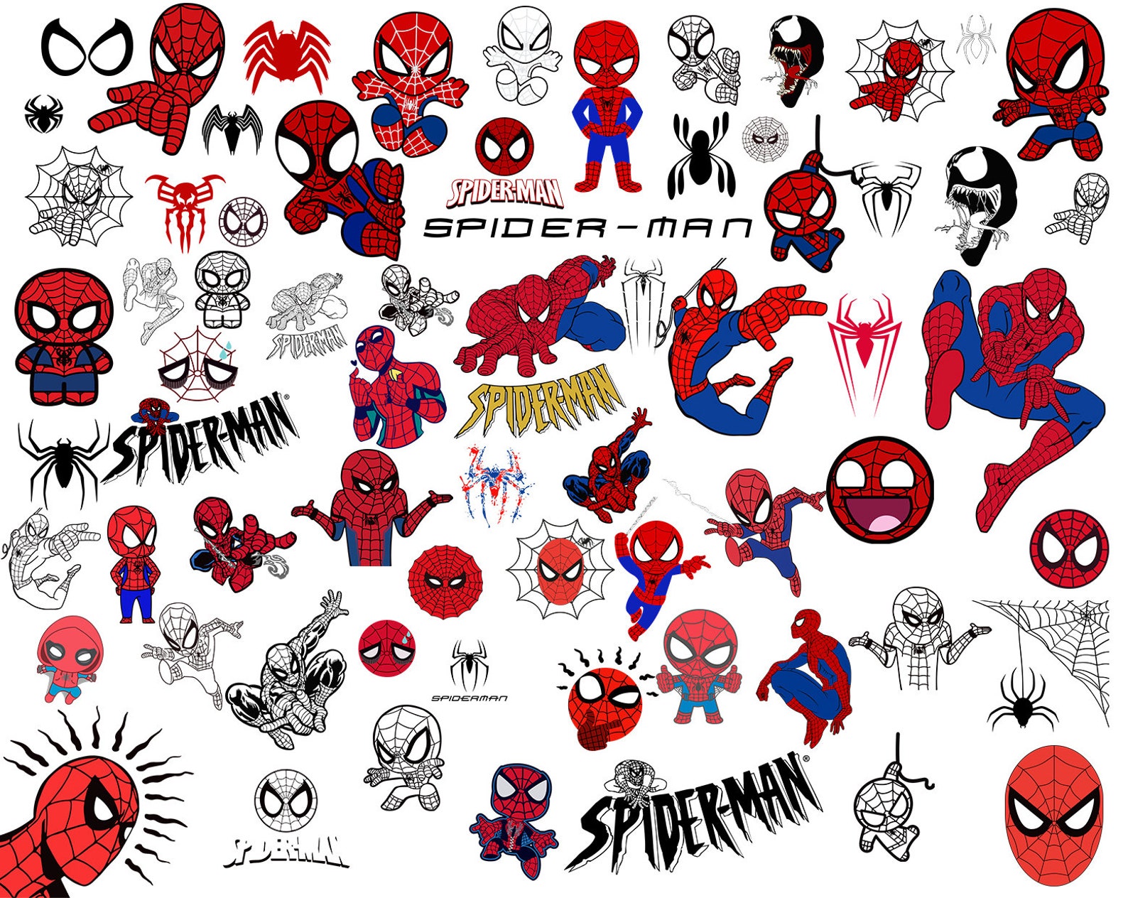 Spiderman Svg Bundle, Baby Spidey Svg, Font, Svg for Cricut, Birthday ...