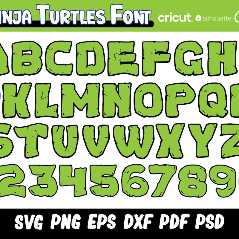 Ninja Turtle Clipart - Etsy