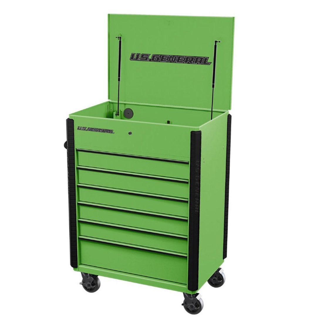 U.S-G.E.N.E.R.A.L 34 In. X 23 In., 6-drawer, Full-bank Service Cart - Etsy