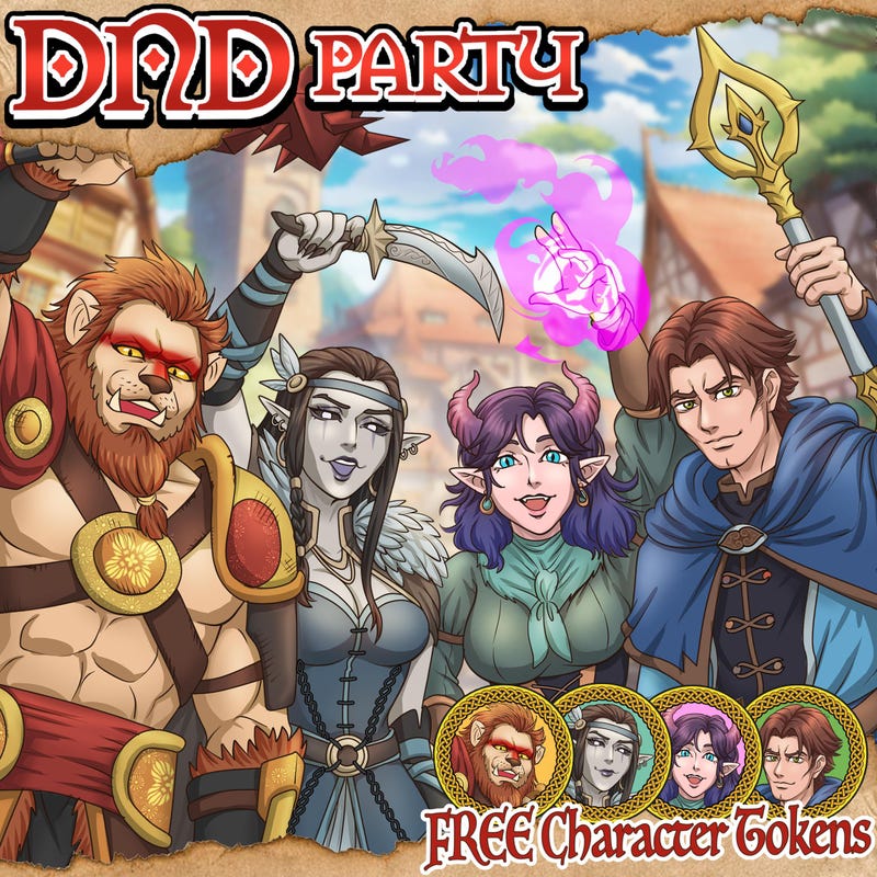 Dnd Party - Etsy